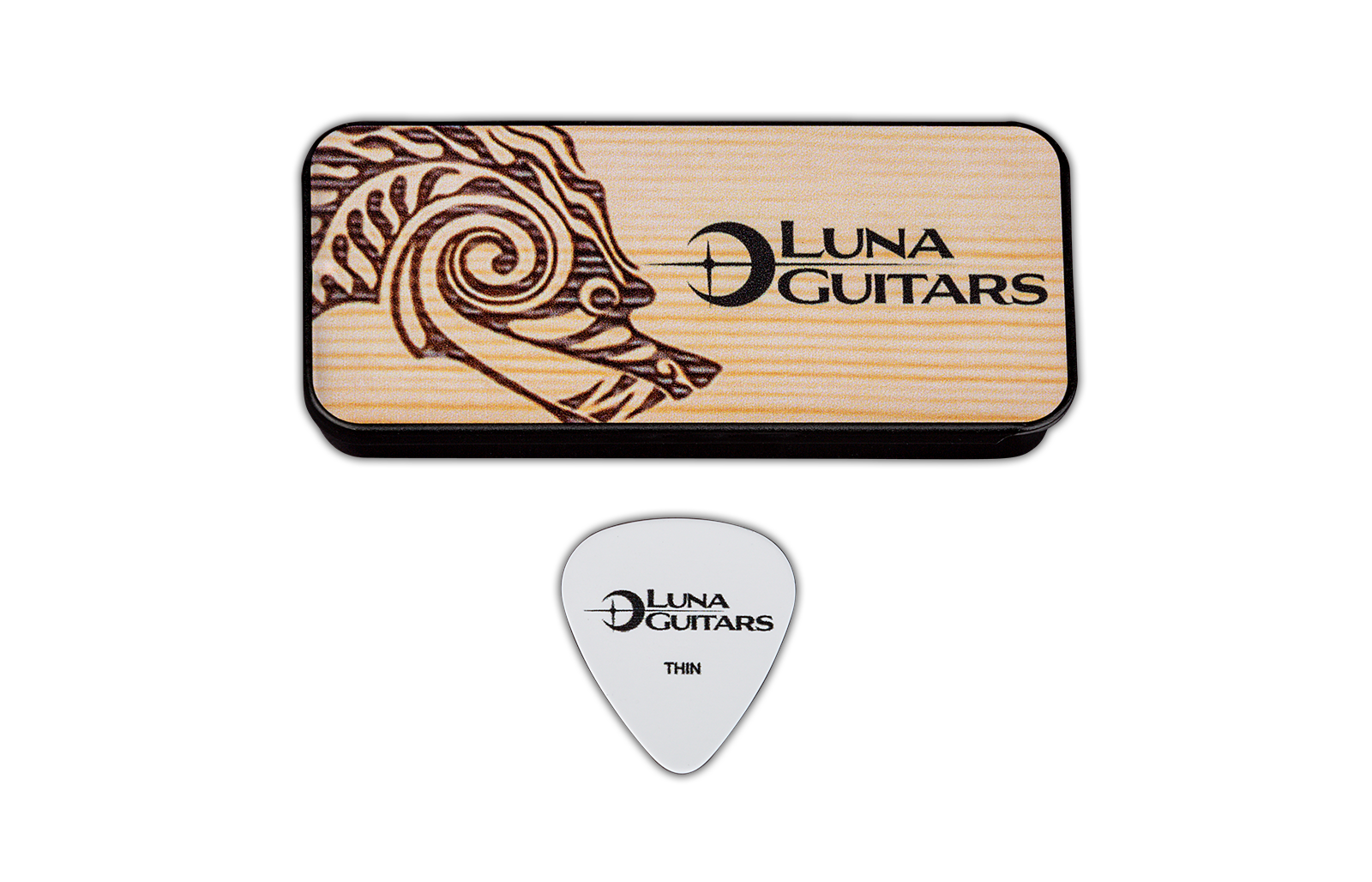 LUNA DRAGON PICK TIN LIGHT .73MM - 6 PICKS